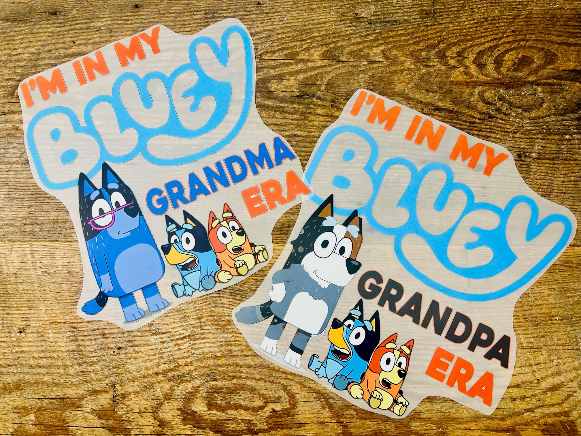 Bluey Grandma & Grandpa – C&B Drip
