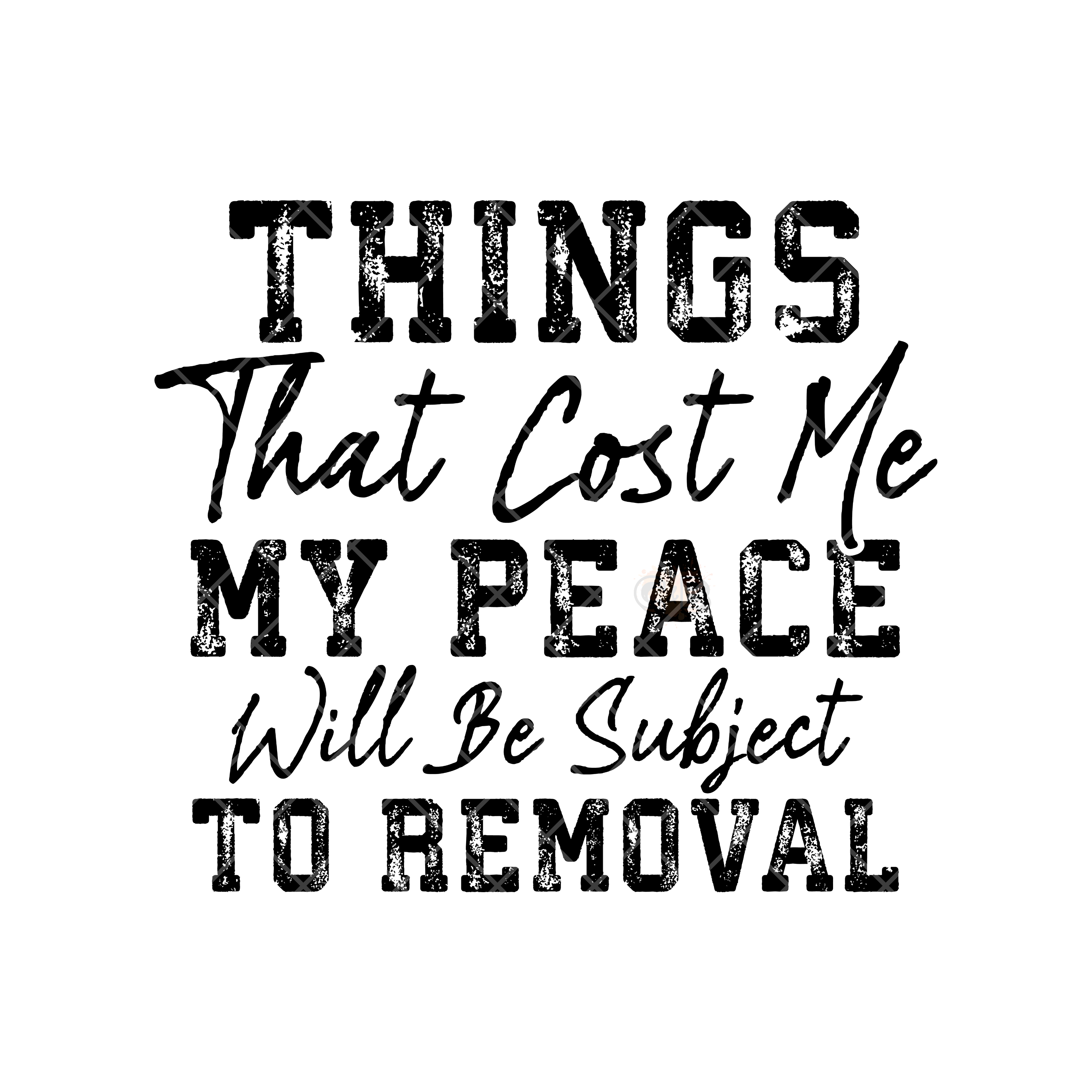 Subject To Removal PNG – C&B Drip