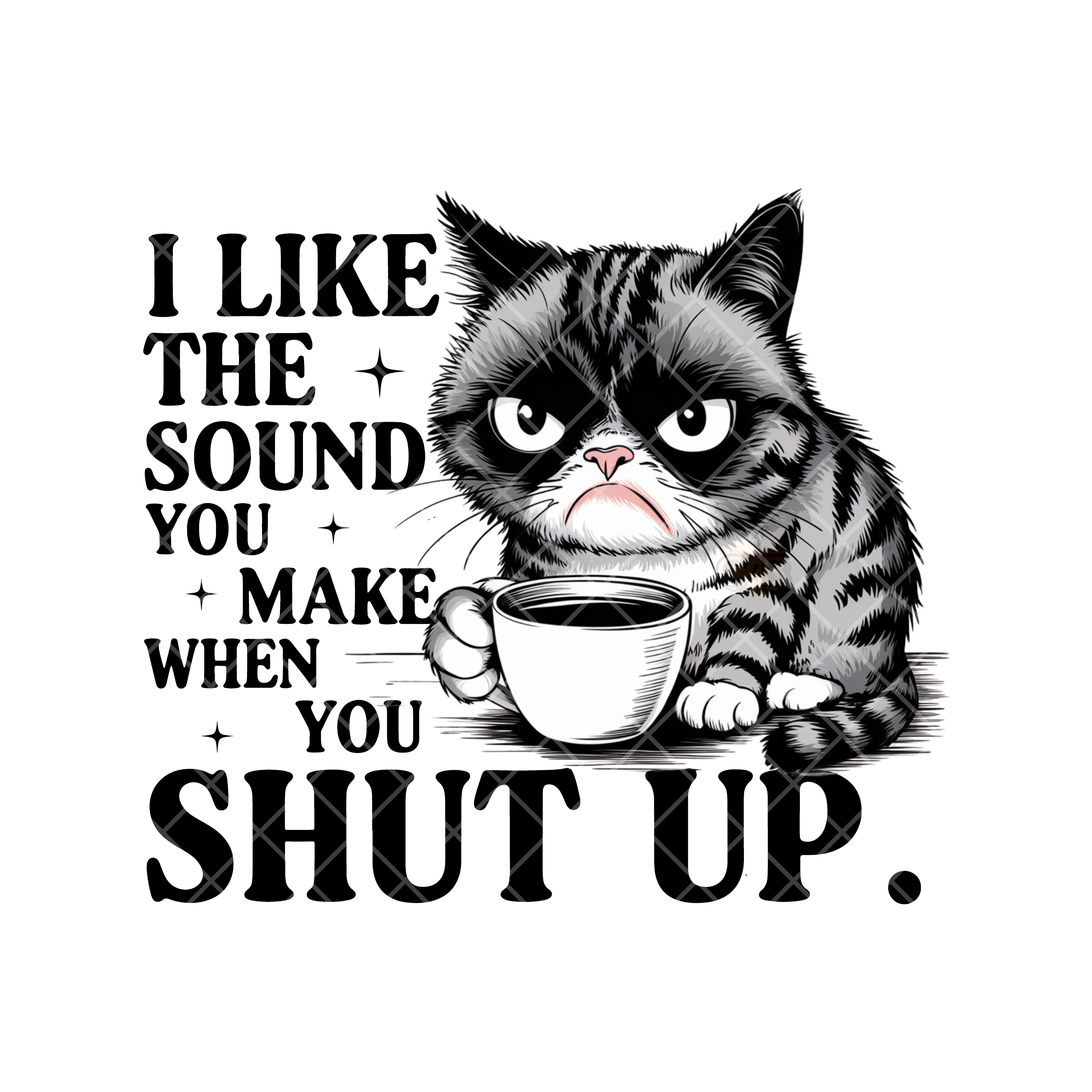 Sound You Make When Shut Up PNG – C&B Drip