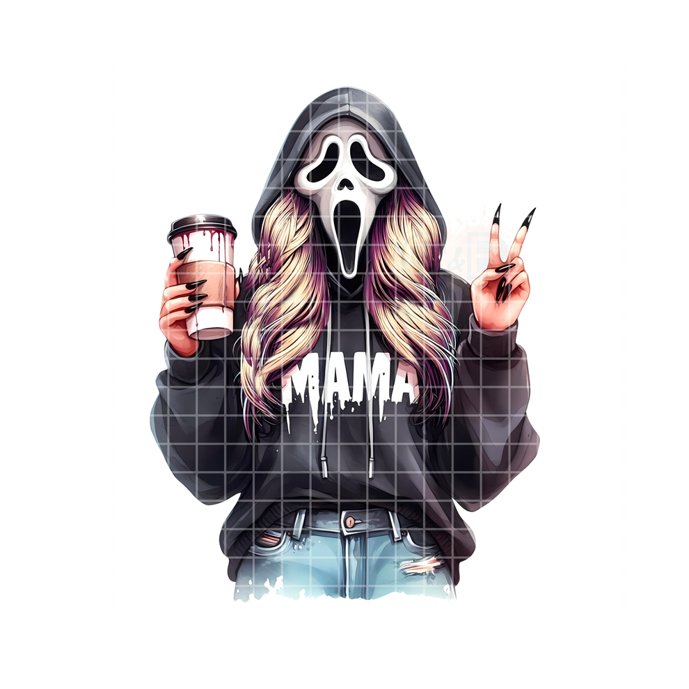 Ghostface MAMA Blonde PNG – C&B Drip